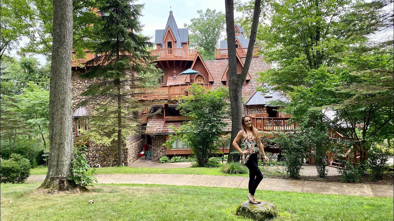 Weekend in a CASTLE! | Landoll's Mohican Castle - YouTube