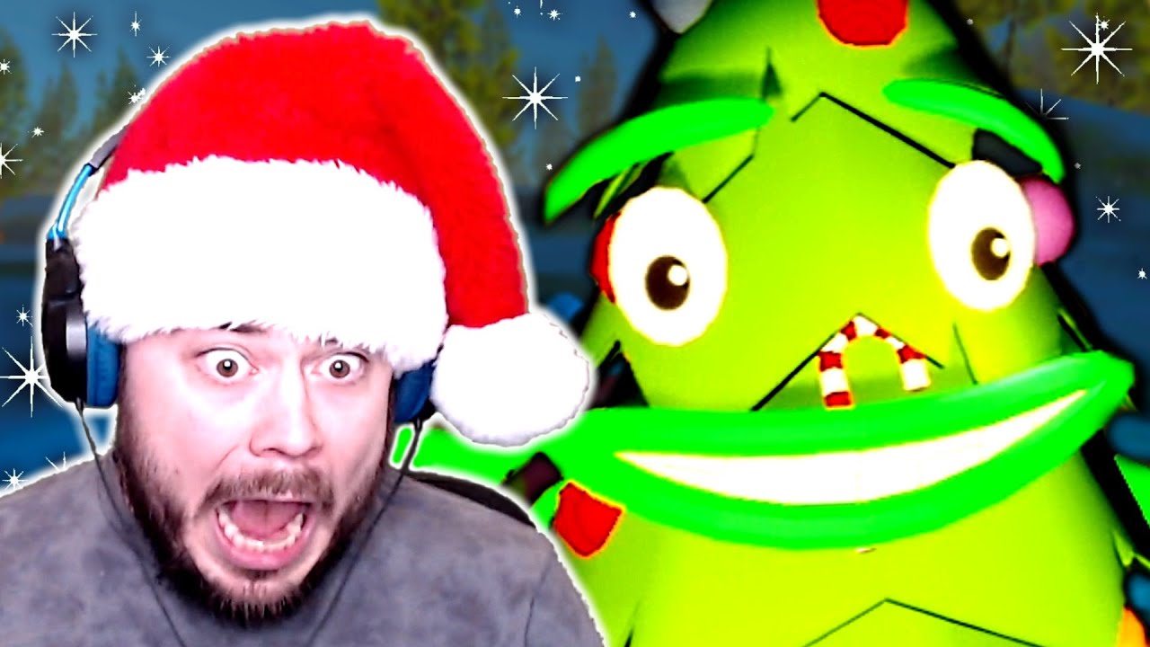 MY XMAS TREE CAME TO LIFE?! | 5 Random Horror Games (Christmas Edition ...