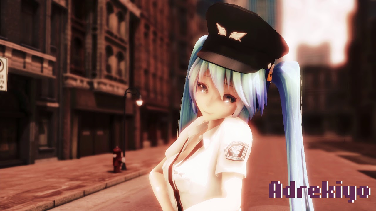 [MMD] Roki (axiz ver) -Tda Police Miku- - YouTube