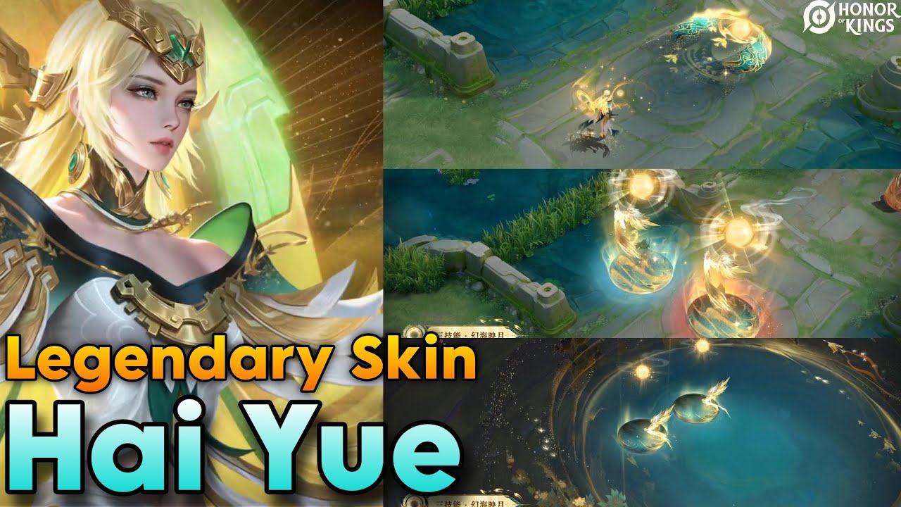 New Legendary Skin Hai Yue | Honor of Kings - YouTube