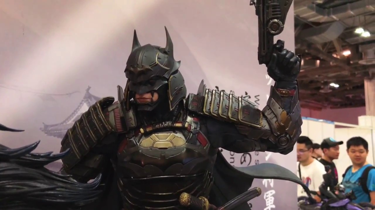 XM Studios Shogun Batman with Deathstroke STGCC 2018! - YouTube