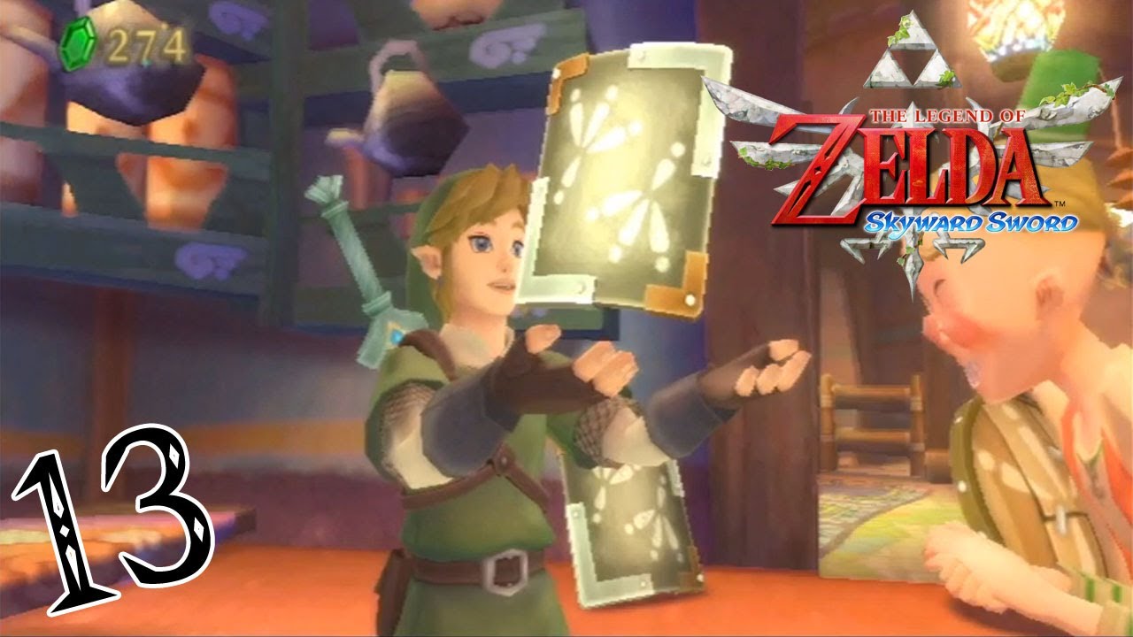Let's Play Zelda: Skyward Sword - Part 13: Iron Shield - YouTube