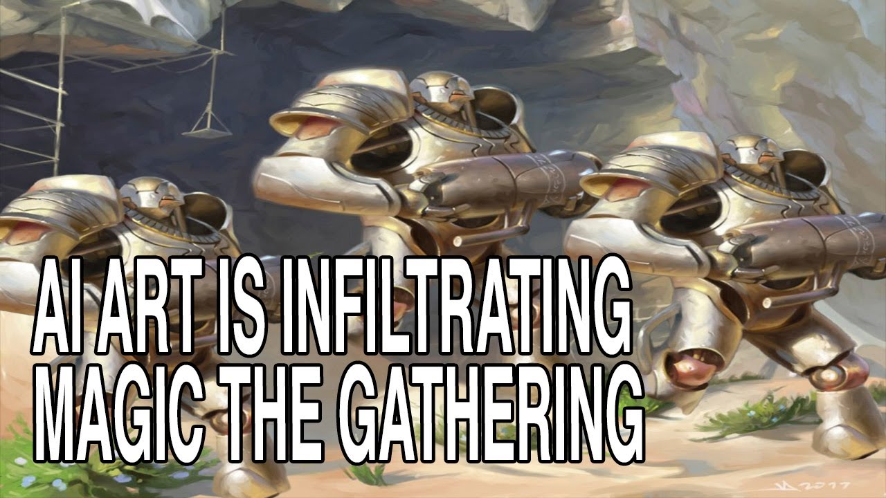 The Magic The Gathering AI Art Controversy - YouTube