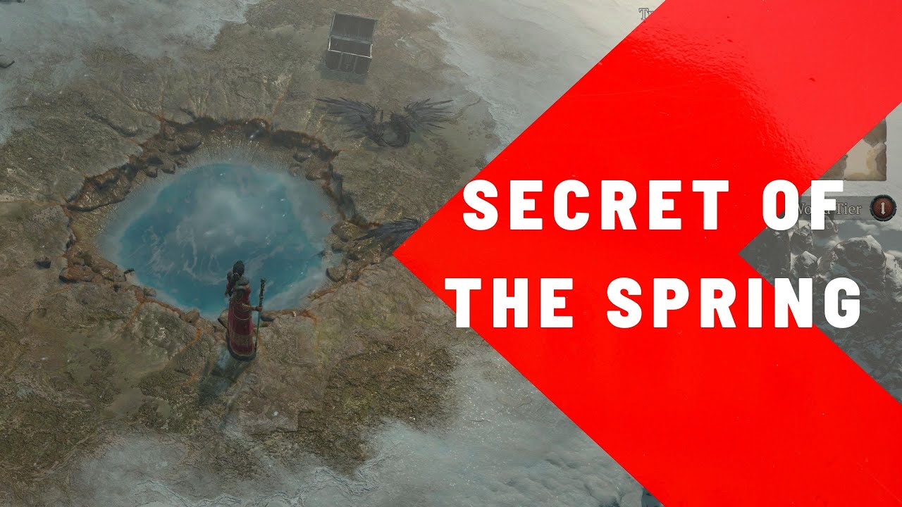 How to solve the Secret of the spring side quest in Diablo 4 - YouTube