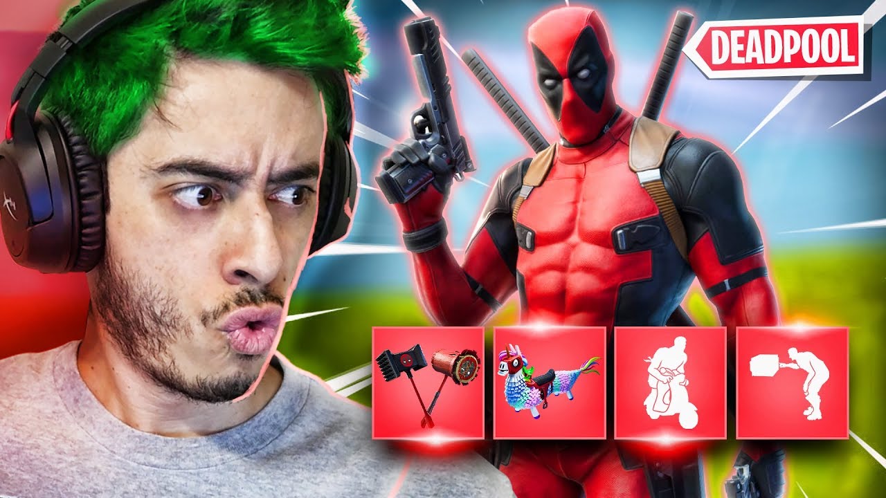 O DEADPOOL CHEGOU NO FORTNITE! - YouTube
