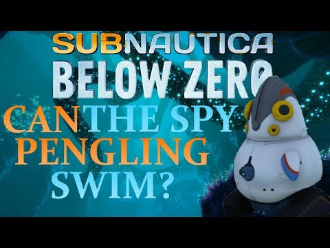 Subnautica Below Zero Part 2 - Can the Spy Pengling Swim? - YouTube