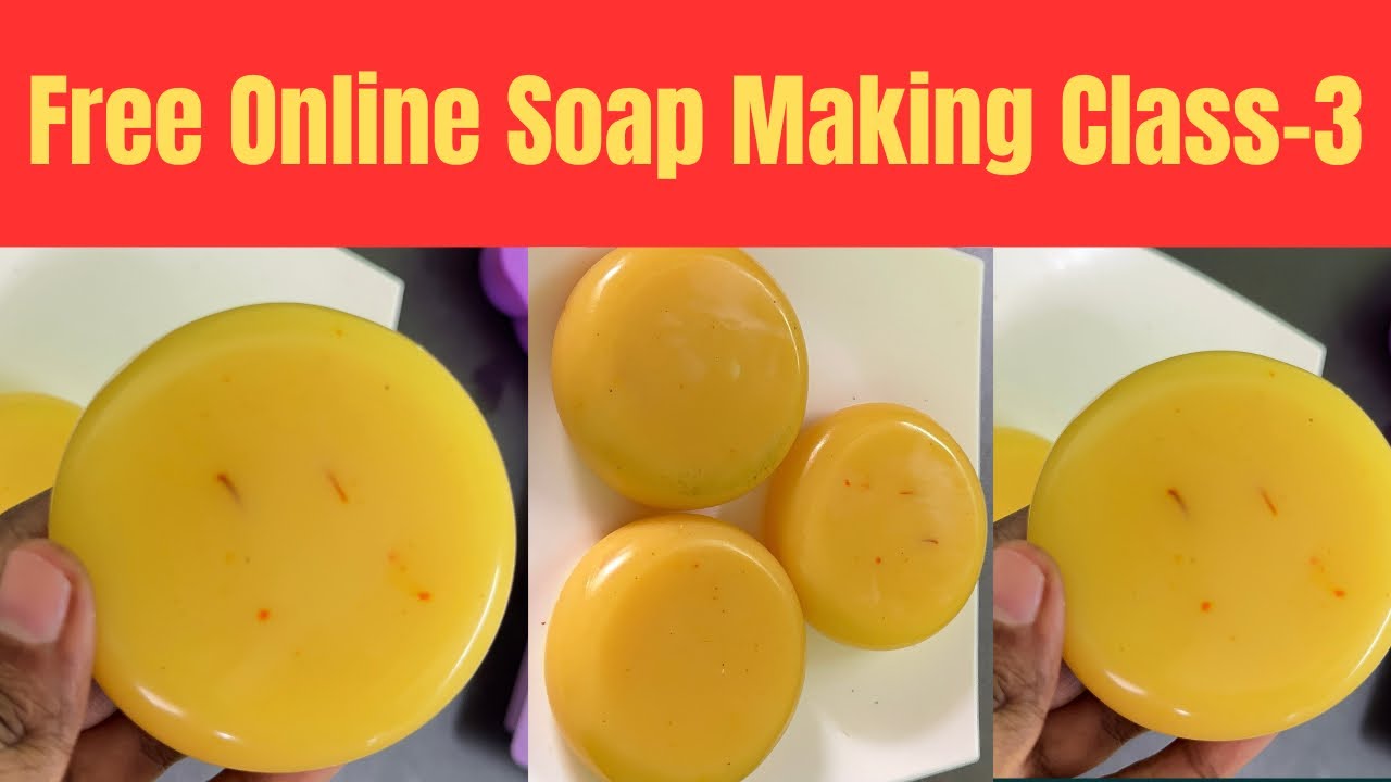 Free Soap Making Class -3 || Basic Class || Goat milk Soap || Rose and ...