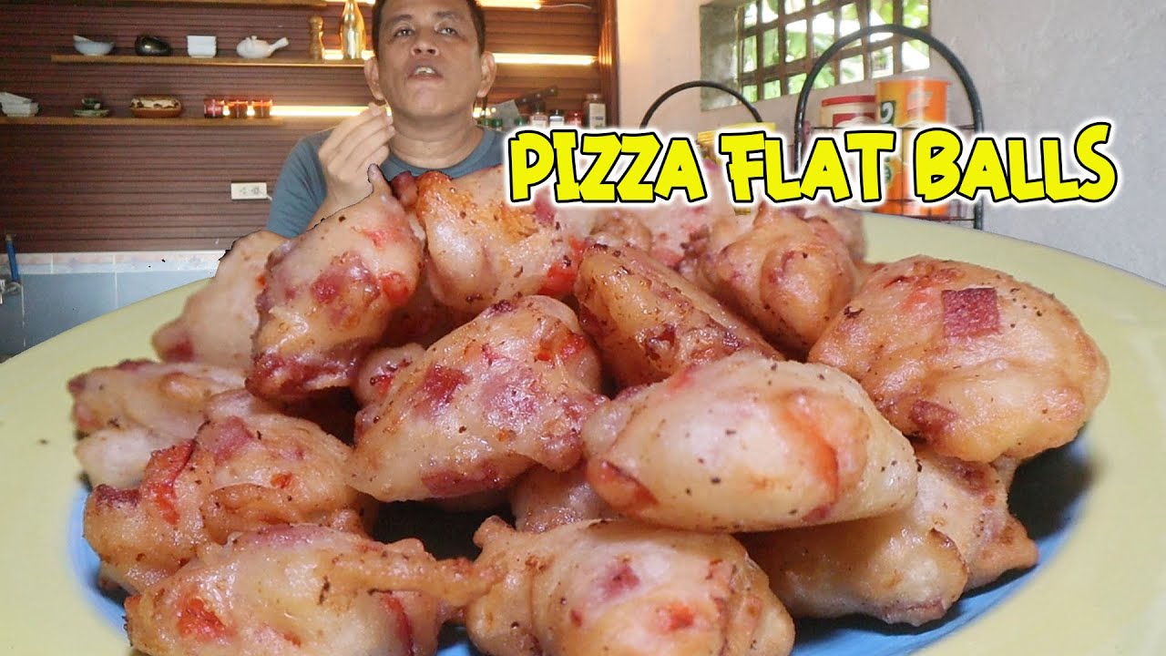 PIZZA FLAT BALLS - YouTube