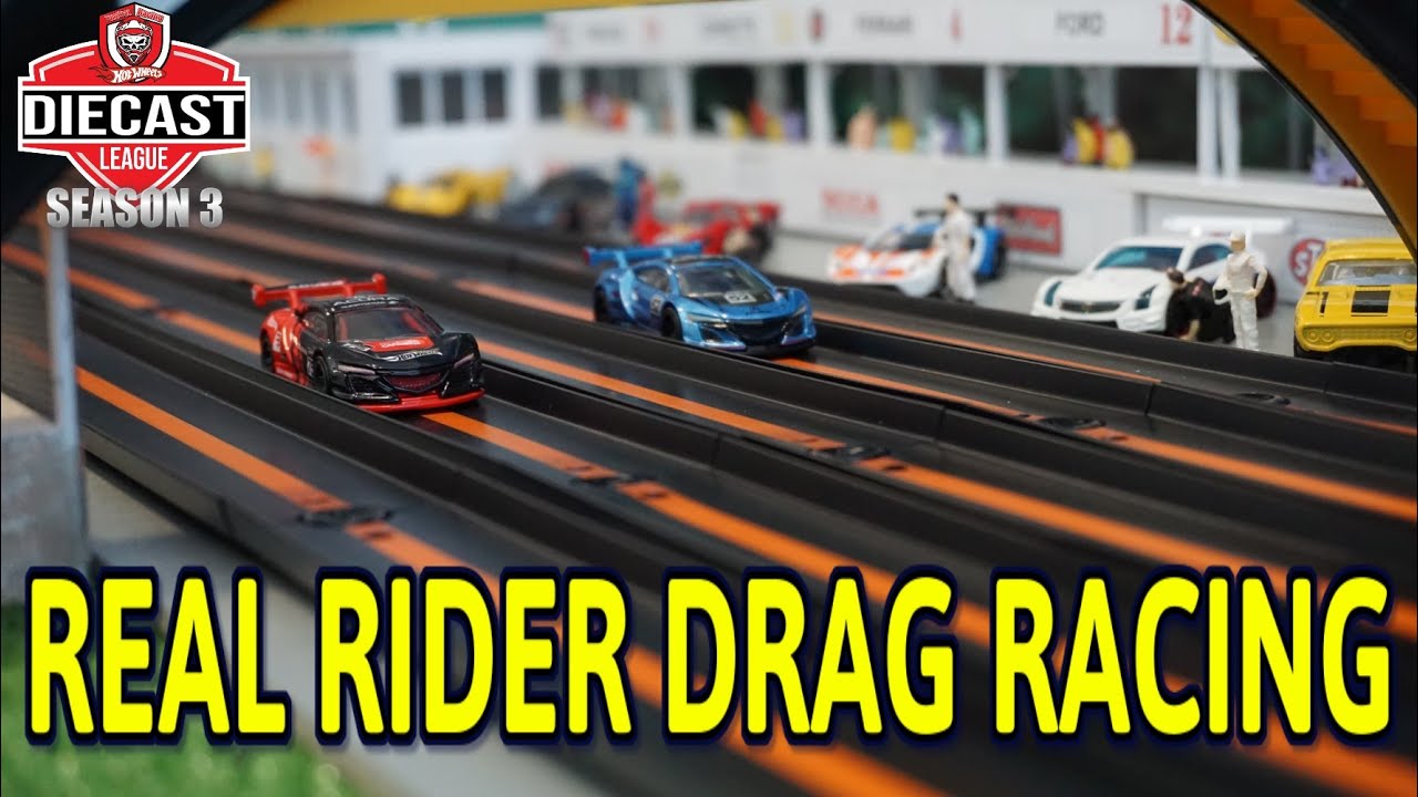 Hot Wheels Real Rider Drag Race Event | Diecast Racing League | Season ...