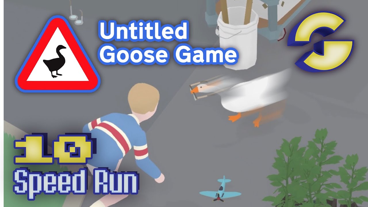 Untitled Goose Game 10 (Speed Run) - Retro Guardian Joe - YouTube