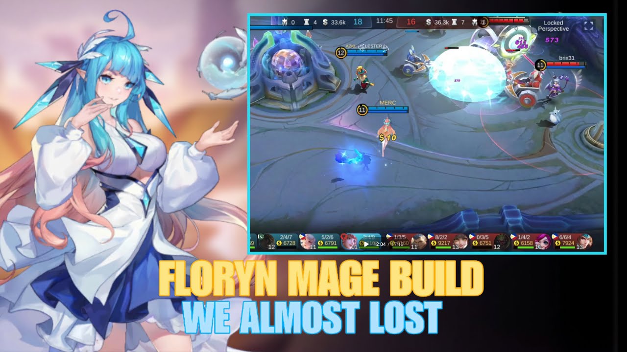 FLORYN MAGE BUILD | Heal and Damage Combo | MLBB - YouTube