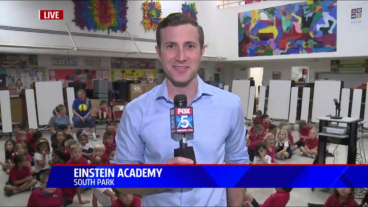 Visiting with the Kindergartners at Albert Einstein Academy in South ...