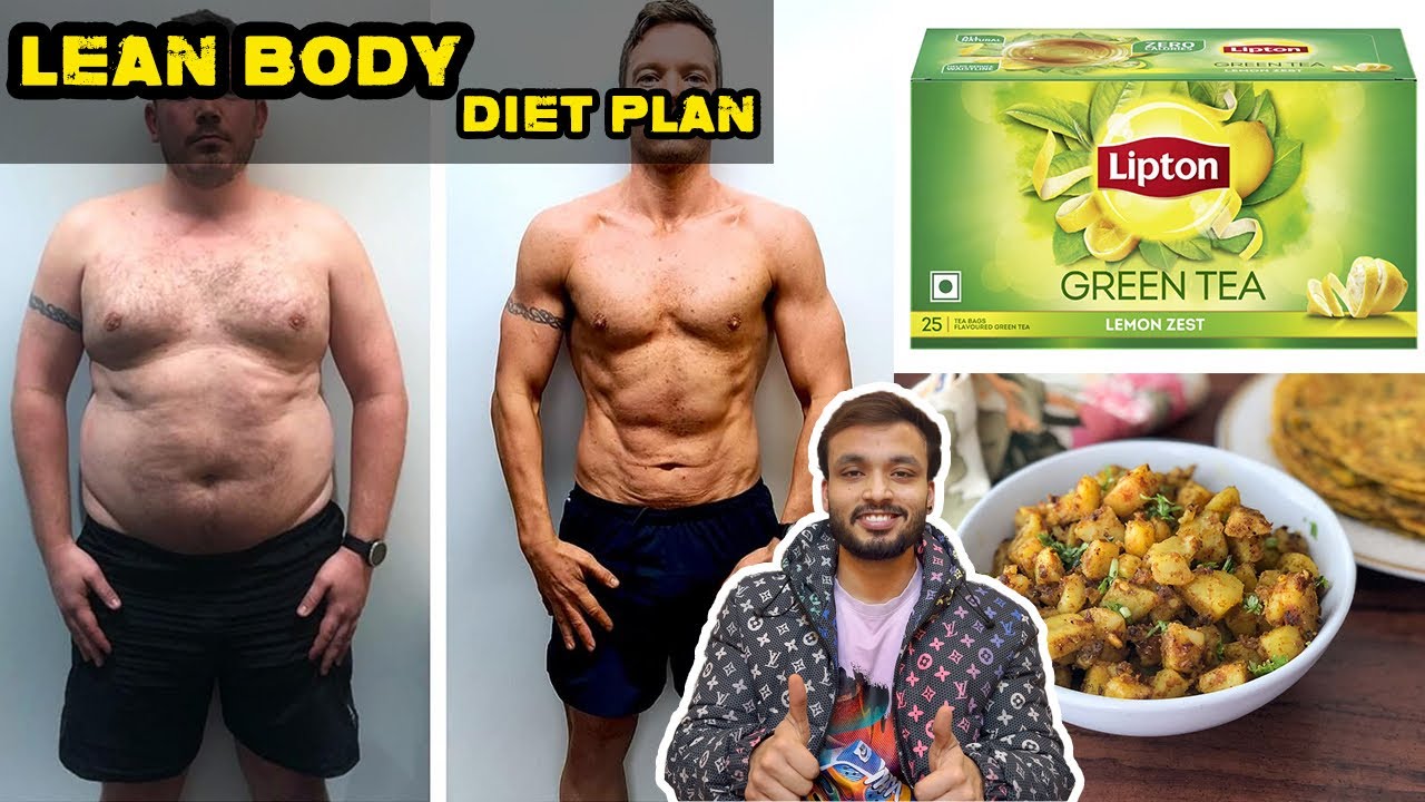Get lean body diet plan | veg diet plan - YouTube