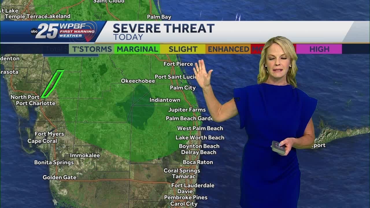 Impact Weather Day with storms for South Florida - YouTube