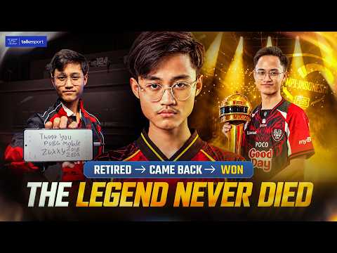He Retired, Came Back and Became Champion Again | Zuxxy’s PUBG Mobile Story