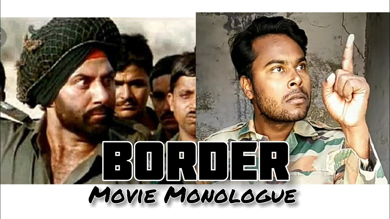 Border Movie Monologue | Sunny Deol Dialogue | Pushpendra SARKAR - YouTube