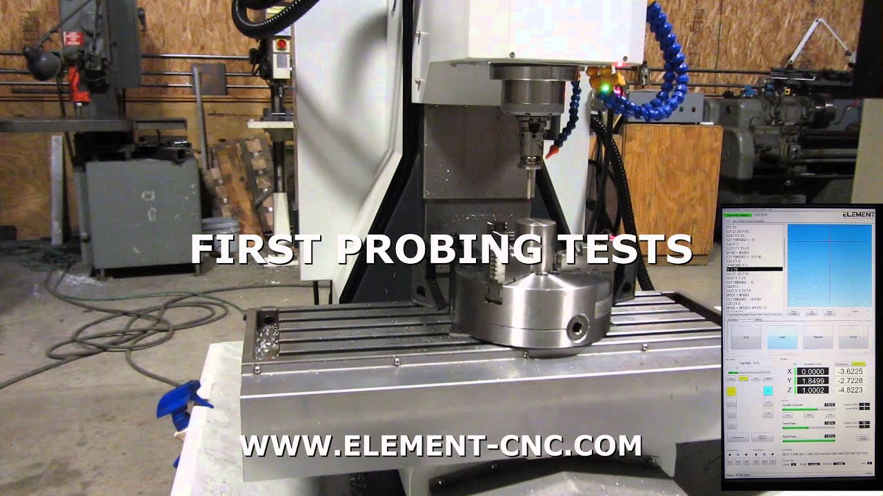 First Probing tests with M&H Probe - YouTube