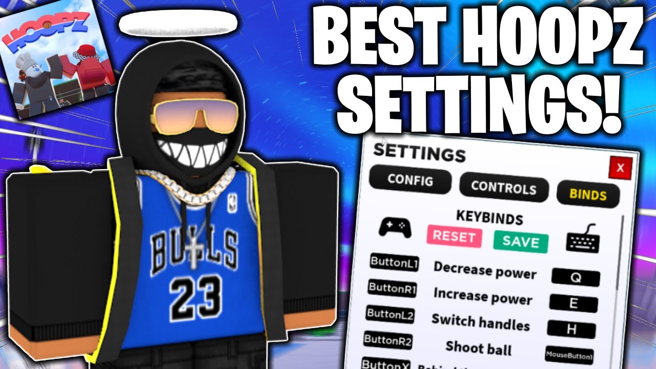 MY UPDATED ROBLOX HOOPZ SETTINGS!?!?!?😱 - YouTube
