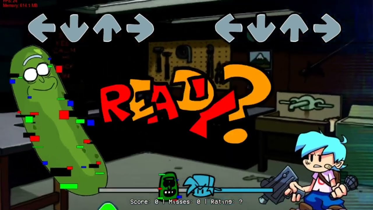 Friday Night Funkin' New VS Pibby Pickle Rick | Come Learn With Pibby x ...