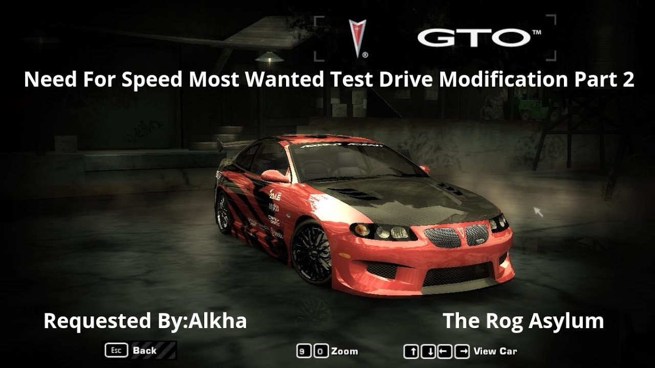Need For Speed Most Wanted Test Drive Modification Car Part 2 - YouTube