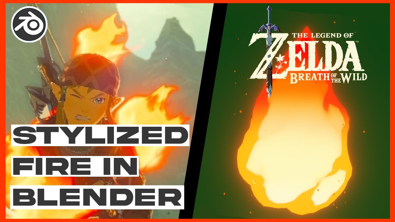 Create this Stylized Fire in Blender 🔥 - YouTube