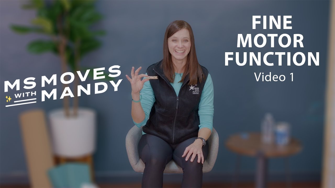 Fine Motor Function | Video 1 | MS Moves with Mandy - YouTube