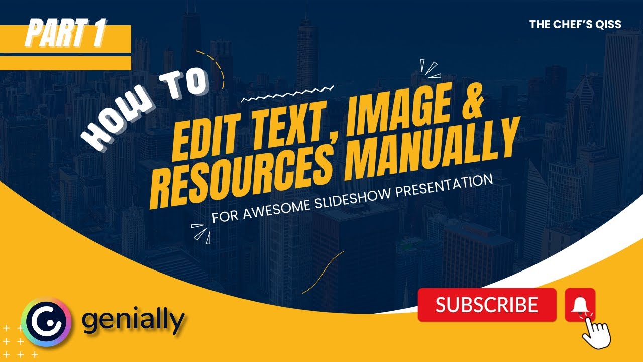 Genial.ly Presentation | Part 1: How to Edit Text, Image, Resources (Manually) Awesome Genially ...