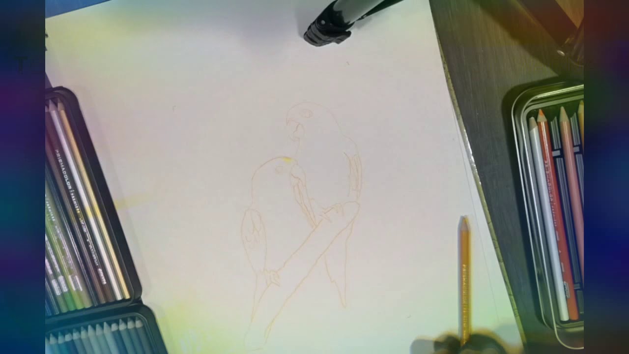 Tutorial how to render using color pencil. - YouTube