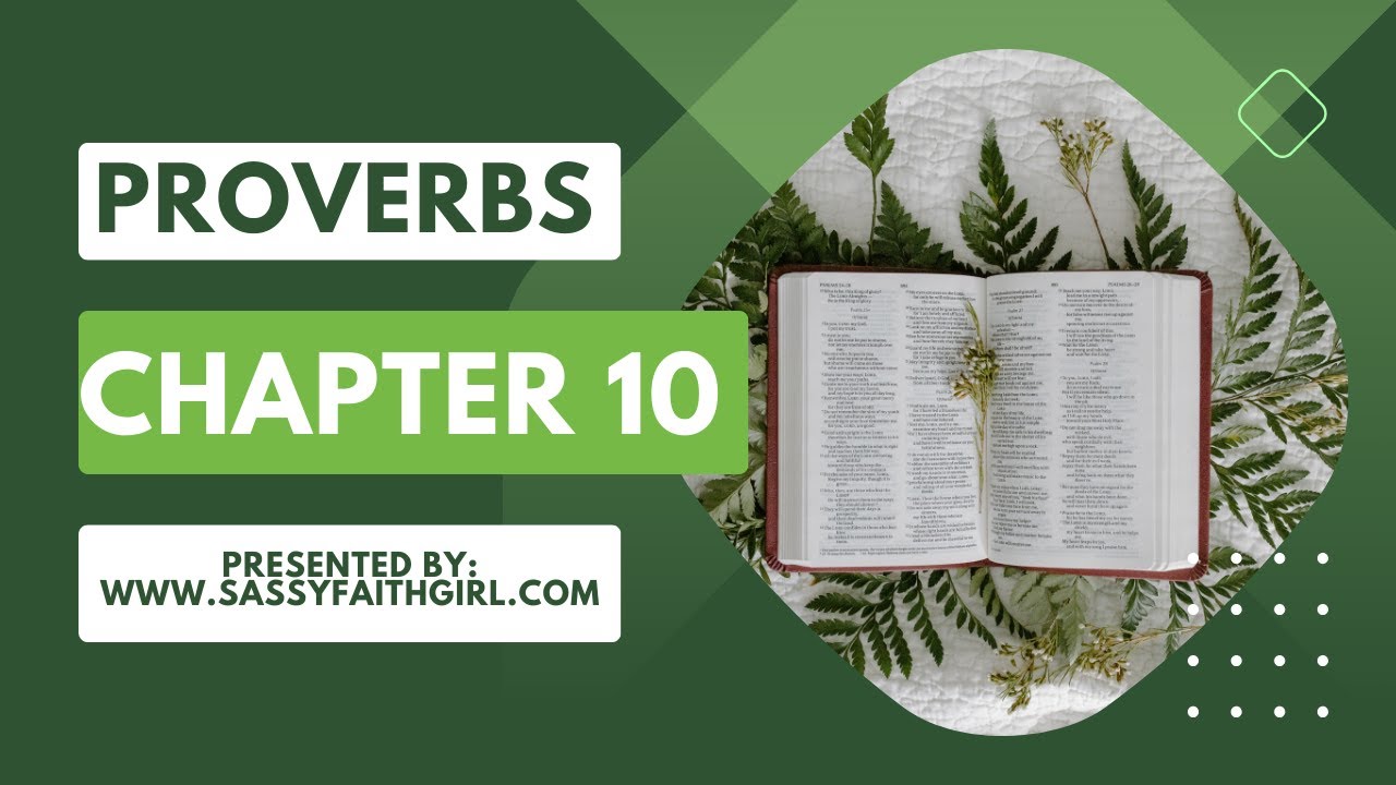 NIV Translation, Proverbs chapter 10: day 10 of 31 - YouTube