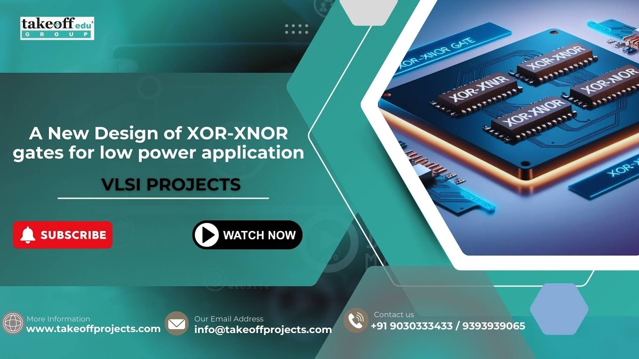A New Design of XOR XNOR gates for low power application - YouTube