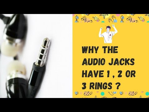 Do you Know ?? || Why the audio jacks have 1 , 2 or 3 rings || Go ...