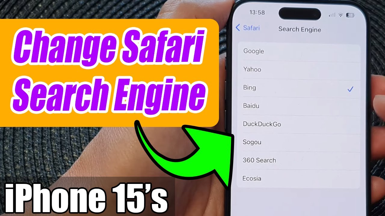 iPhone 15/15 Pro Max: How to Set Safari Search Engine To Baidu ...