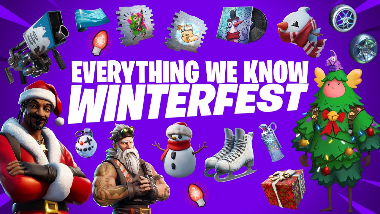 Fortnite Winterfest Update - Everything We know - YouTube