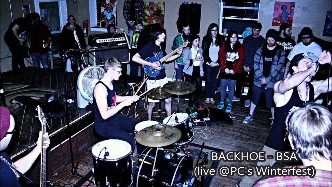 BACKHOE - BSA (Live @PC's Winterfest) - YouTube