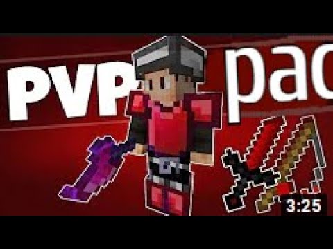 Red PVP Minecraft Texture Pack | Red Crystal 16x + Gameplay - YouTube