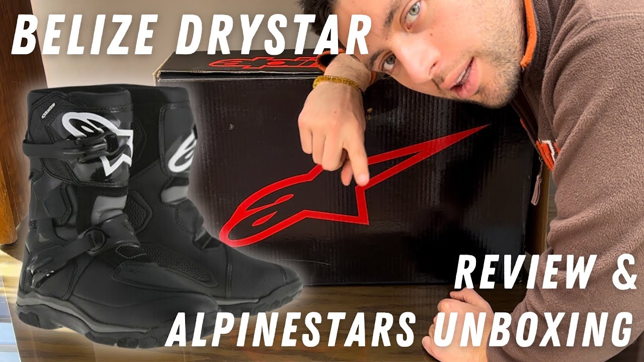 BELIZE ALPINESTAR ¡buenas botas! Review y Unboxing en español - HD - YouTube