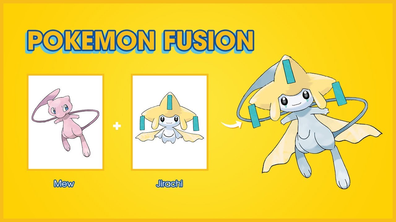Pokemon Fusion | Mew + Jirachi - YouTube