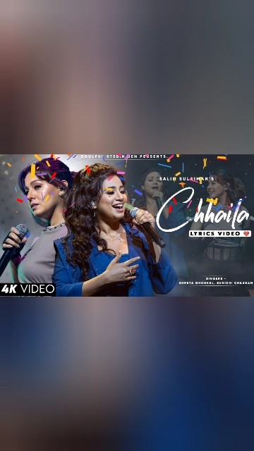 CHHAILA SHRIYA GHOSHAL &SUNIDHI CHAUHAN #music #song #love #covermusic ...
