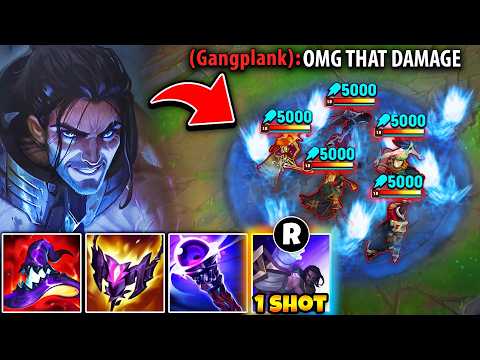 NOBODY EXPECTS THIS RIDICULOUS FULL AP SYLAS DAMAGE (INSANE AP RATIOS)