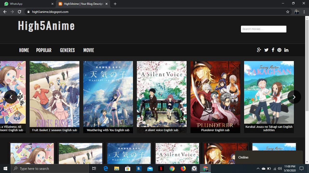 How to watch animes in High5anime for free! - YouTube