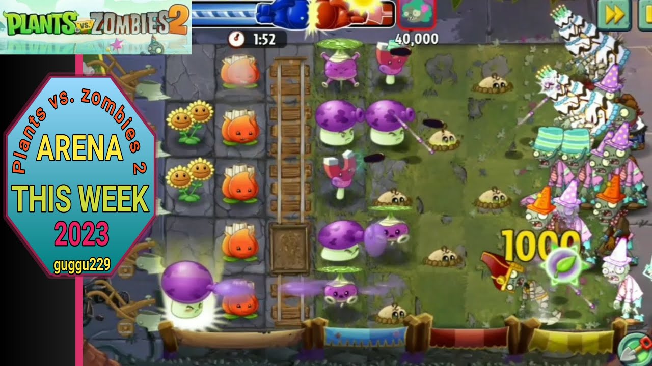 pvz2!plants vs zombies 2 arena this week - YouTube