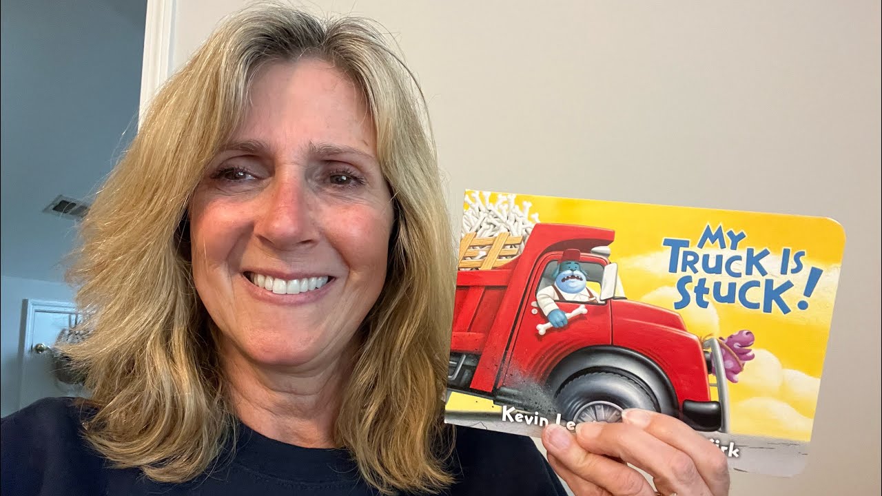 Mimi reads My Truck is Stuck - YouTube