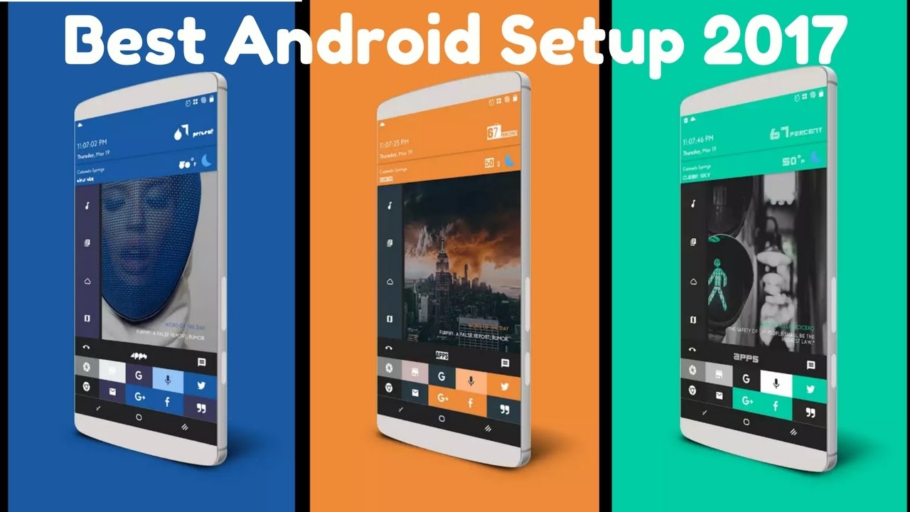 Best Android Setup of 2017 - KLWP and Nova launcher edition - Episode 1 ...