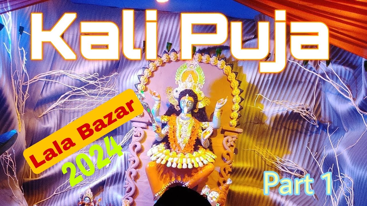 Kali Puja at Lala Bazar 2024 Vlog - YouTube