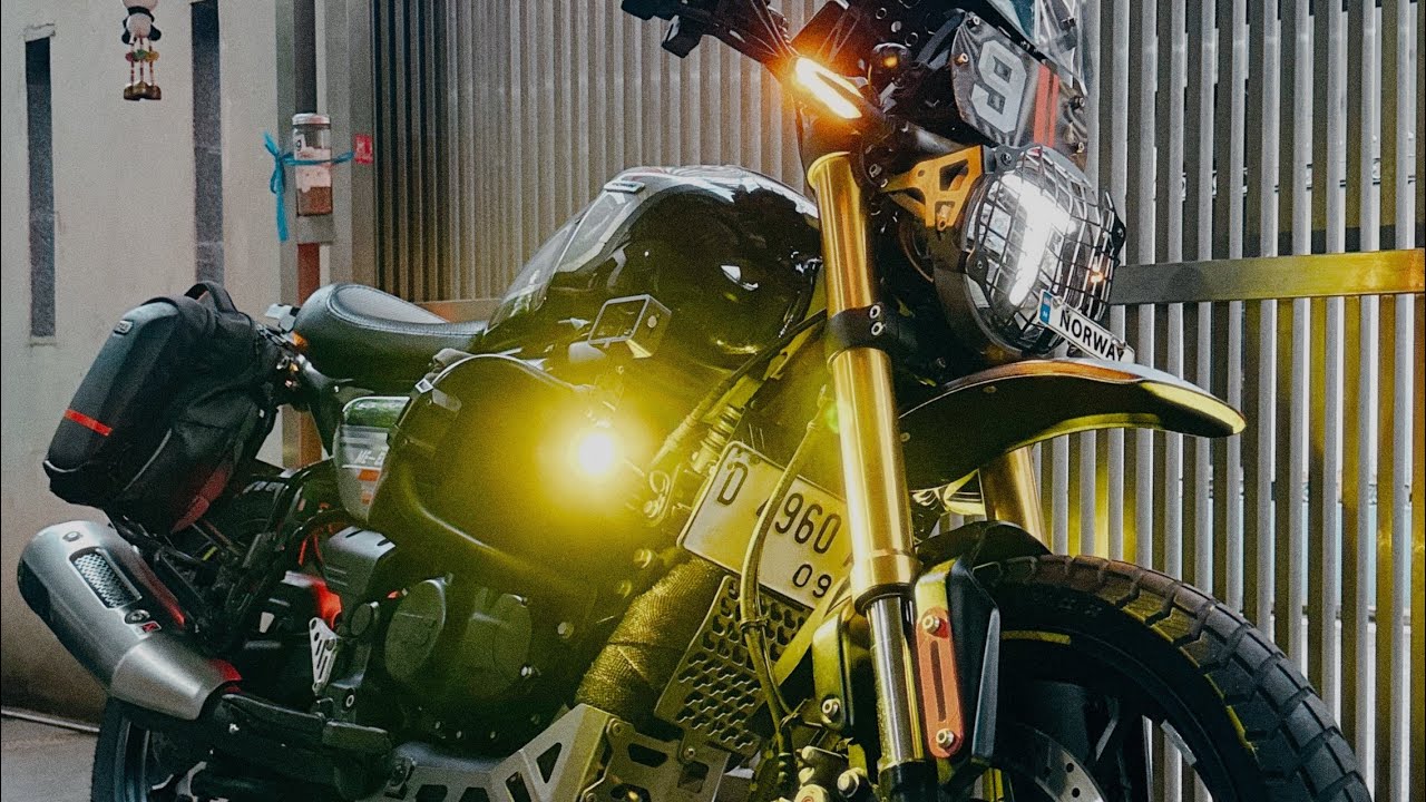 Different feel on TVS Ronin 225 modification unscripted, classic look ...