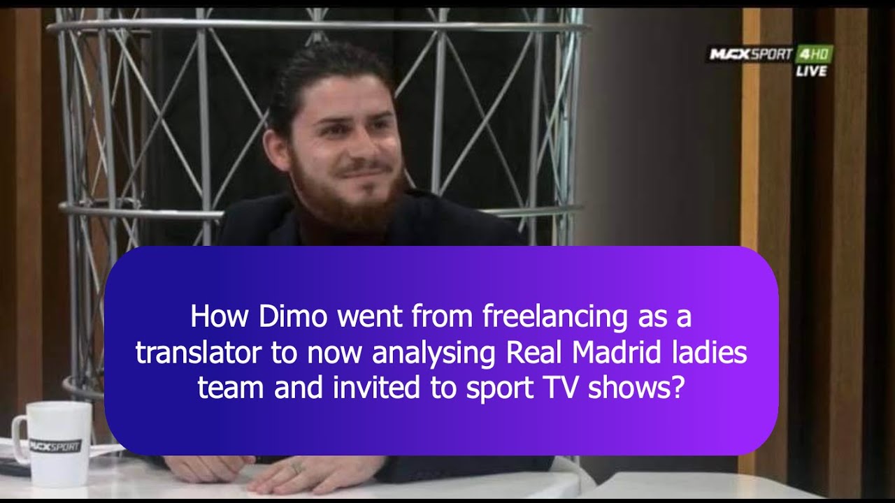 Dimo's short story from freelancing as a translator to now being a ...