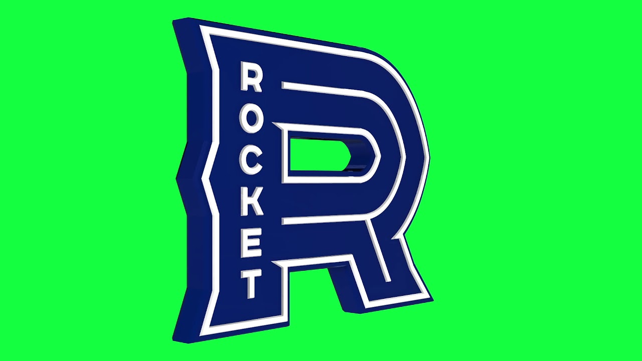 Laval Rocket Green Screen Logo Loop Chroma Animation - YouTube