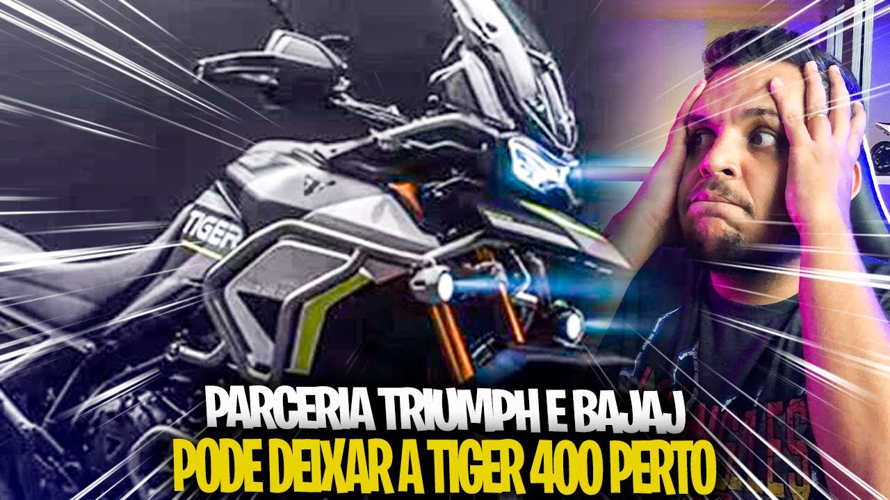 AGORA LASCOU TRIUMPH TIGER 400 está mais PERTO DO QUE NUNCA - YouTube