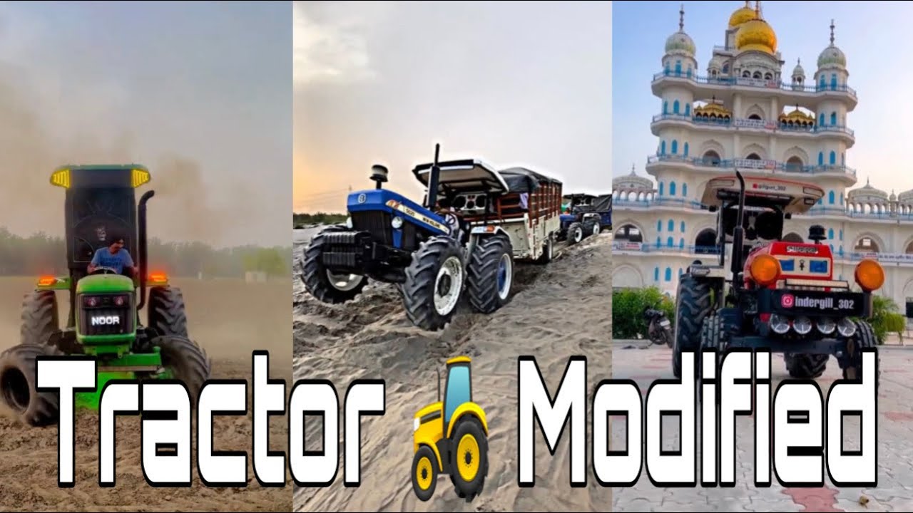 New Tractor 🚜 Modified | big music system | dasi tractor farming ...
