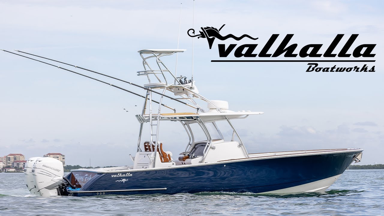 THE MOST CUSTOM EVER BUILT Valhalla Boats 33 Center Console l SeaKeeper ...